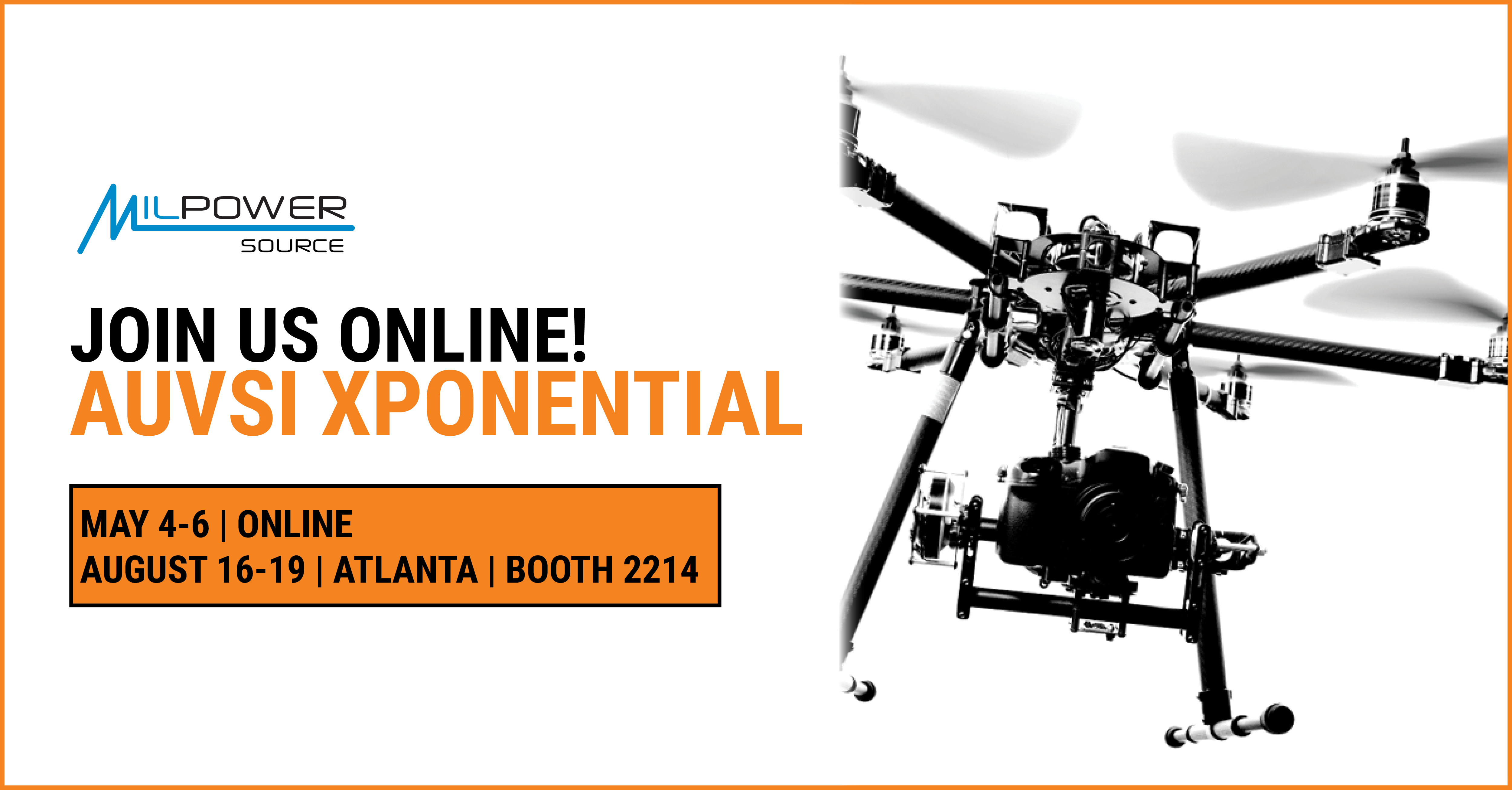 AUVSI XPONENTIAL 4-6/May/2021 - Milpower Source, Inc. | Rugged Military ...